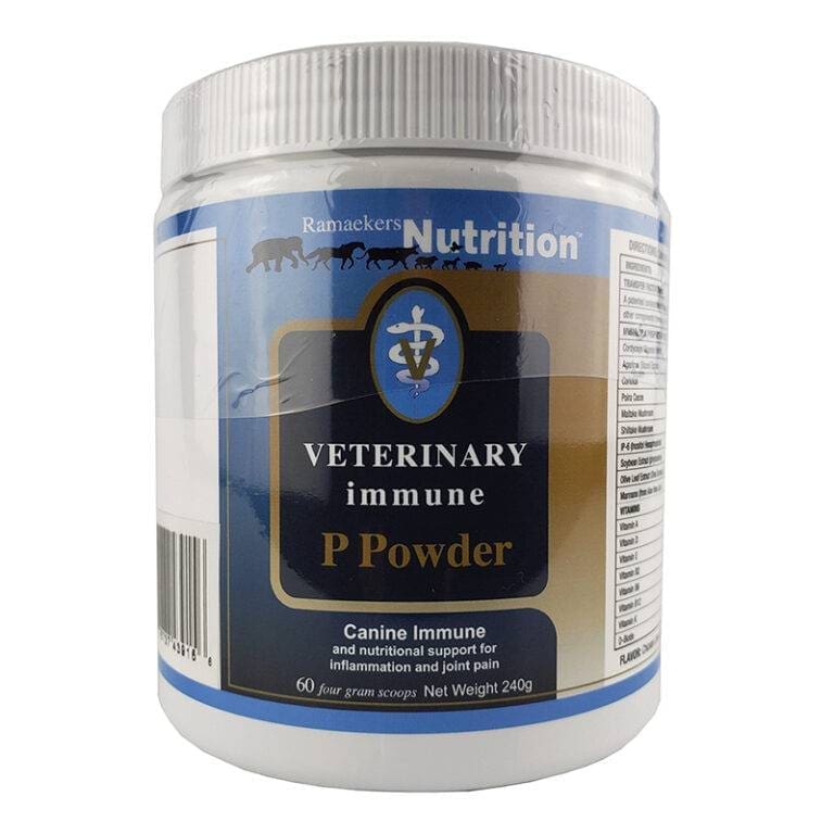 Vet Immune P Powder: Natural Pain Relief for Dogs – Ramaekers Nutrition